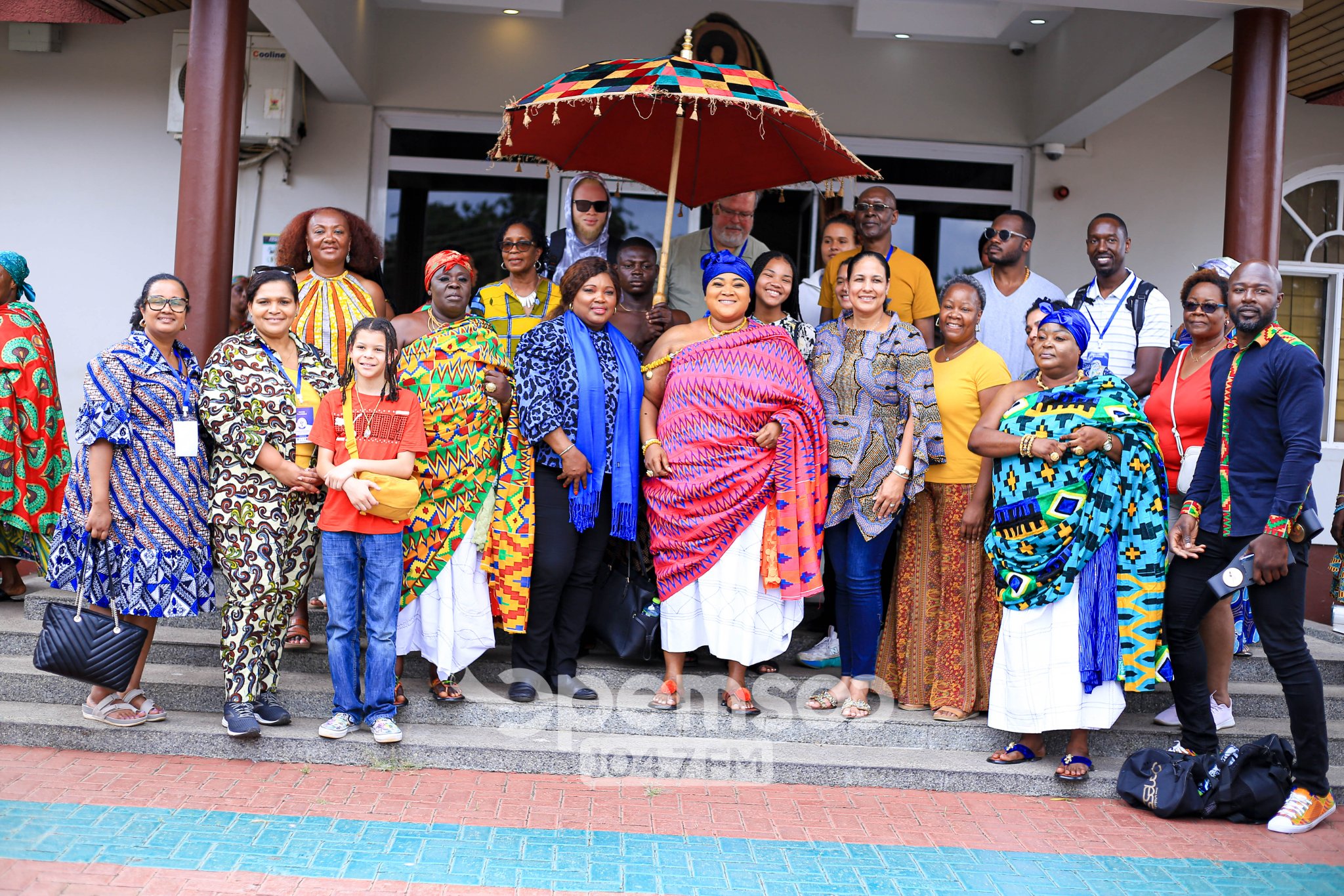 Diaspora Delegation Of HACSA Meets Up With Asantehemaa – Manhyia Palace