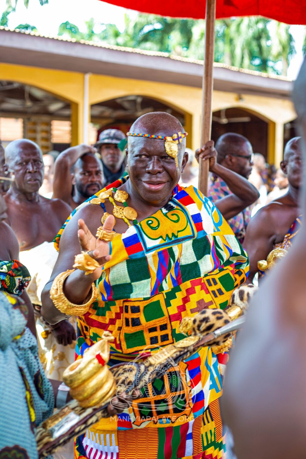 Otumfuo Osei Tutu II Now 24 Years On The Golden Stool – Manhyia Palace