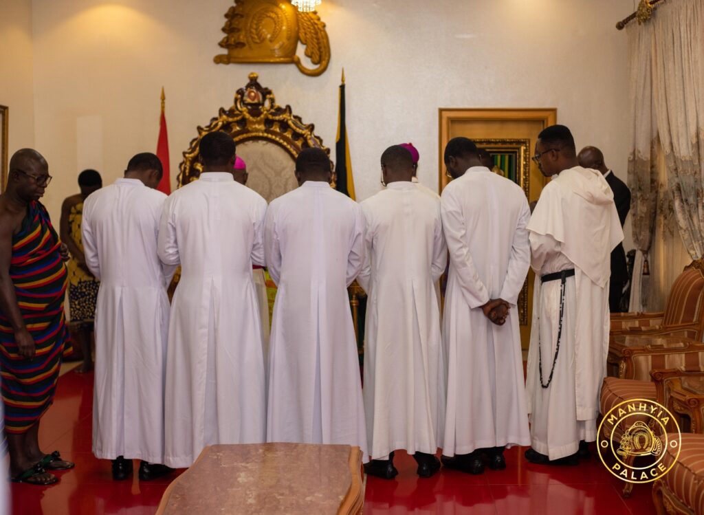 Catholic Archbishop Presents Newly Ordained Priests To Otumfuo ...