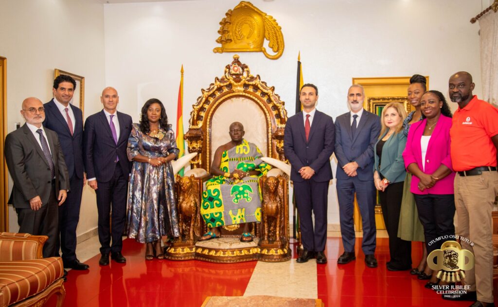 Telecel Group Executives Meet Asantehene – Manhyia Palace