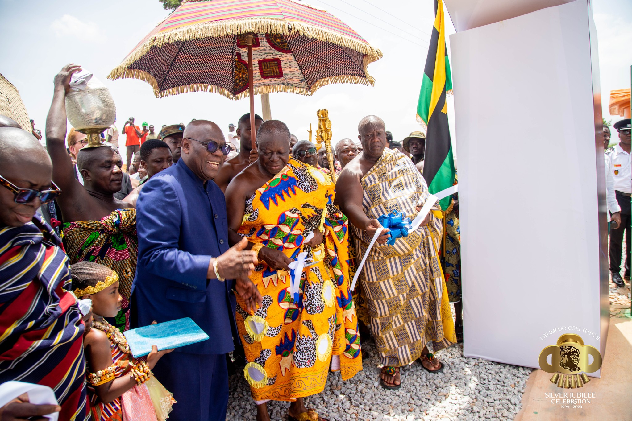 Asantehene Commissions Anwomaso Gas Pipeline – Manhyia Palace