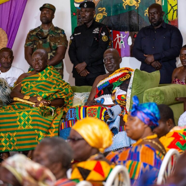 Otumfuo Is a Genuine Friend- Oguaamanhene – Manhyia Palace